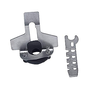 Xiaokeis Chainsaw Sharpening Attachment Kit, Chain Saw Blade Teeth Sharpener Set with Angle Guide and Diamond Burr Grinding Stone Files, Drill Power Rotary Tool Accessory Kit(5 Pcs)