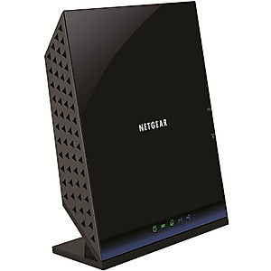 NETGEAR AC1200 WiFi DSL (Non-Cable) Modem Router 802.11ac Dual Band Gigabit (D6200)