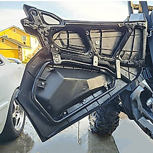 ECOTRIC 2879509 Lower Door Panels Insert Kit Compatible with 2014-2023 Polaris RZR 900 1000 XP S Turbo 2 Door W/OEM Style Frame