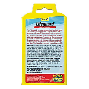 Tetra Lifeguard All-In-One Treatment for Aquariums, 12-Count,YELLOW