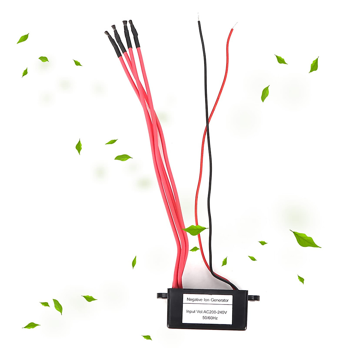 Negative Ion Generator, Home Anion Negative Ion Generator Ionizer Module Mini Air Purifier 4 Negative Line for Refrigeration Air Purifiers (AC200 240V) (DC12V)