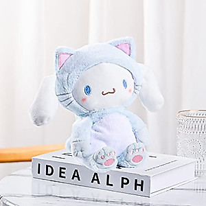 JiYanTang Plush Toys Strawberry Dog Plush Doll Cartoon My Melody Figure Stuffed Dolls Cosplay Cat Plush Toys cinnamoroll