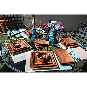 Pacific Merchants Trading FBA Wood APPETIZR Tray 9X4 by Pacific Merchants MfrPartNo K0065, 9 X 4