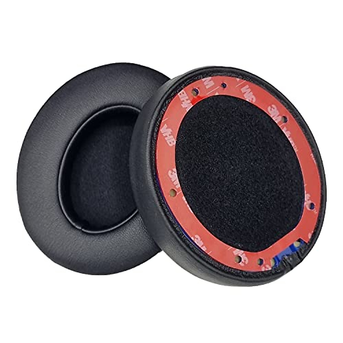 Premium Replacement Studio 3 Ear Pads/Studio 2 earpads Cushions. Compatible with Beats Studio 3 / Beats Studio 2 Headphones (Black). Premium Protein Leather | High Density Foam | Extra Thick