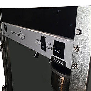 Paragon Contempo Pop 4 Ounce Popcorn Machine for Professional Concessionaires Requiring Commercial Quality High Output Popcorn Equipment, Black, (1104220)