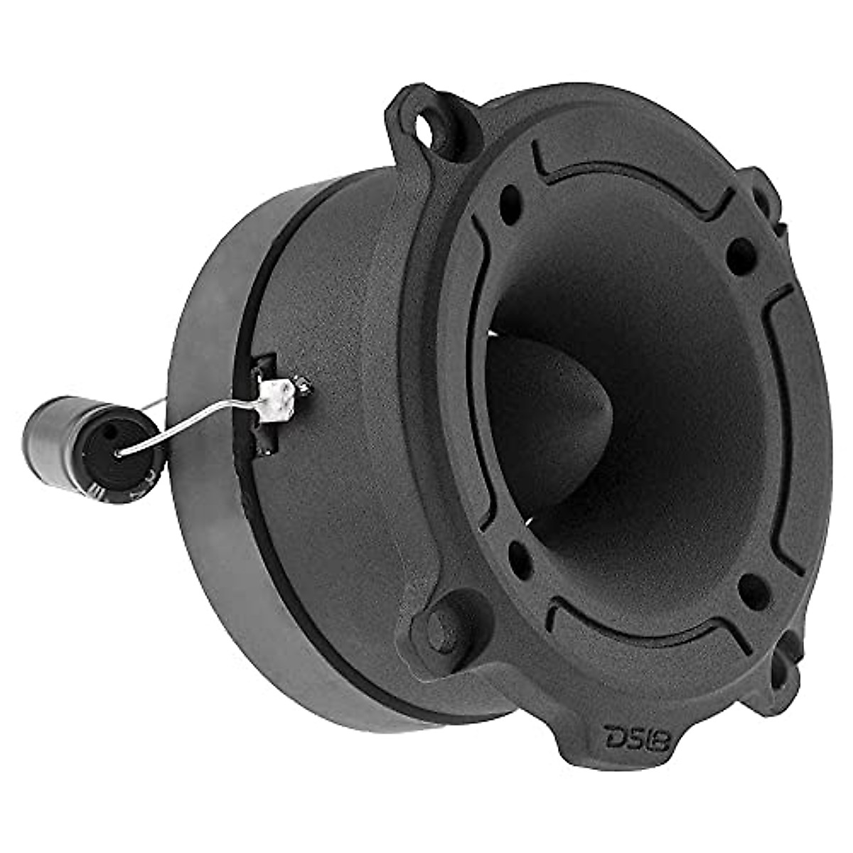 DS18 PRO-TW120B Super Tweeter in Black - 1", Aluminum Frame and Diaphragm, 240W Max, 120W RMS, 4 Ohms, Built in Crossover - PRO Tweeters are The Best in The Pro Audio and Voceteo Market (Pair)