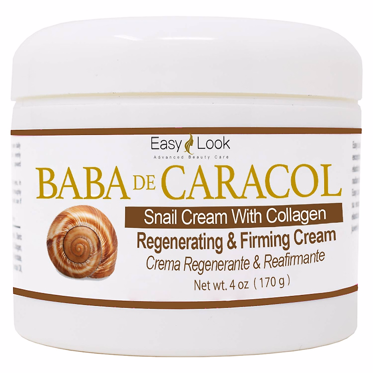 Baba de Caracol Snail Cream With Collagen Regenerating & Firming Cream Crema Regenerante & Reafirmante