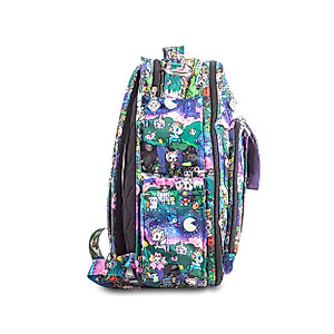 JuJuBe Be Right Back Unisex Travel Backpack, Diaper Bag with Memory Foam Changing Pad, Be Fashionably Organized Anywhere