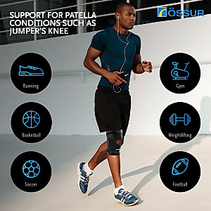 Össur Form Fit Knee Hinged Wrap- Advanced Orthopedic Support for Effective Pain Relief, Injury Recovery, and Maximum Knee Stability - Designed for Comfort and Performance (XX-Large)