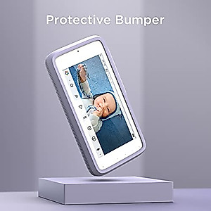 Hubble Connected Nursery Pal Premium Smart Video Baby Monitor with 5" Inch Touch Screen, Privacy Mode, Infrared Night Vision, Two-Way Talk, Room Temperature Sensor and Smartphone App