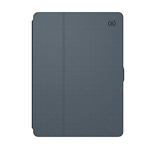 Speck Products Compatible Case for Apple 12.9-inch iPad Pro Case (2015 and 2017 Models), BalanceFolio with Magnets, Stormy Grey/Charcoal (90915-5999)