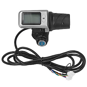 VBESTLIFE 36/48V 500W Electric Brushless Motor Controller Kit,Electric Bike Brushless Controller with LCD Display Throttle Grip Kit