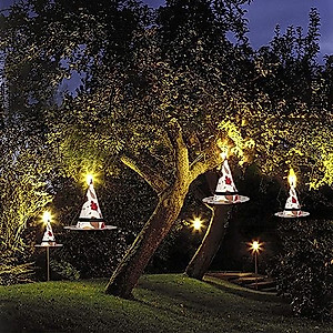 EVANEM Nature Hedgehog 2 Pcs Halloween Witch Hats With Led Lights Halloween Decorations Hat For Women Glowing Witch Hat