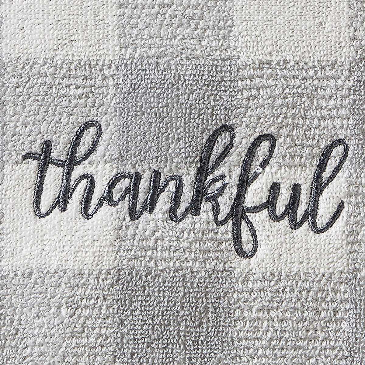SKL Home by Saturday Knight Ltd. Thankful Plaid Hand Towel (2-Pack), Gray