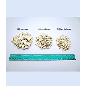 Cat-Man-Doo Life Essentials All Natural Freeze Dried Chicken Crushed Sprinkles Powder for Dogs & Cats - No Fillers, Preservatives, or Additives - No Grain Tasty Treat -Made in USA (5 Oz Bag)