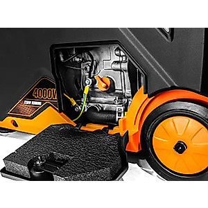 WEN 56400iX 4000-Watt Inverter Generator with Fuel Shut-Off and CO Shutdown Sensor, Black