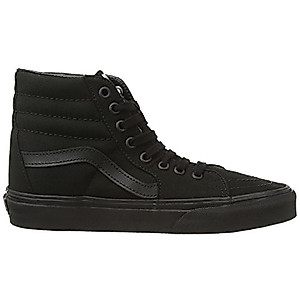 Vans Unisex SK8-Hi Canvas Black Sneaker - 11