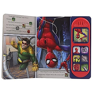 Marvel Spider-man - Never a Dull Day Sound Book - PI Kids (Play-A-Sound)