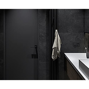 VIVII 6 Pack Adhesive Hooks, 3M Self Adhesive, Metal Wall Hooks Hanger Sticky Hooks for Keys Bags Bathrobe Clothes Hat Towel Garment Nickel, Kitchen Bath Room, Living Room, Office, No Drilling Needed