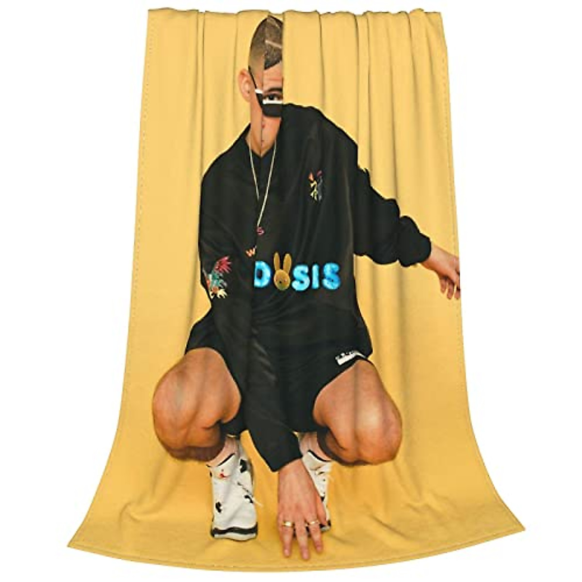 GHJOWpill Bad_Oasis_Bunny Ultra-Soft Micro Fleece Blanket Home Warm Luxury Throw for Sofa Car Bed Travel