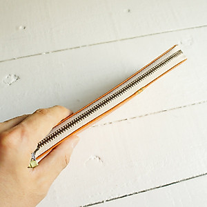 Women's Wallet, Horse Leather, Made in Japan (red)