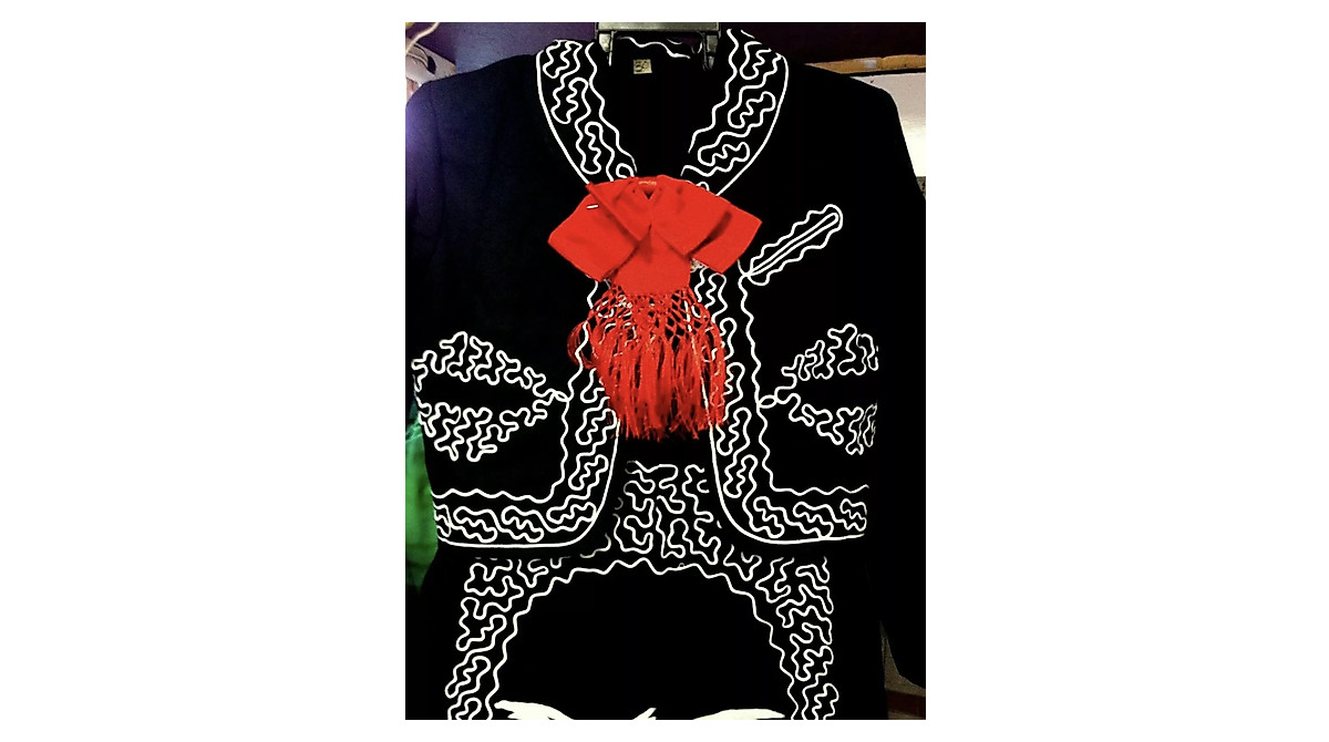 Border Merchant Mariachi Charro Dress Outfit for Mexico Folklorico Dance