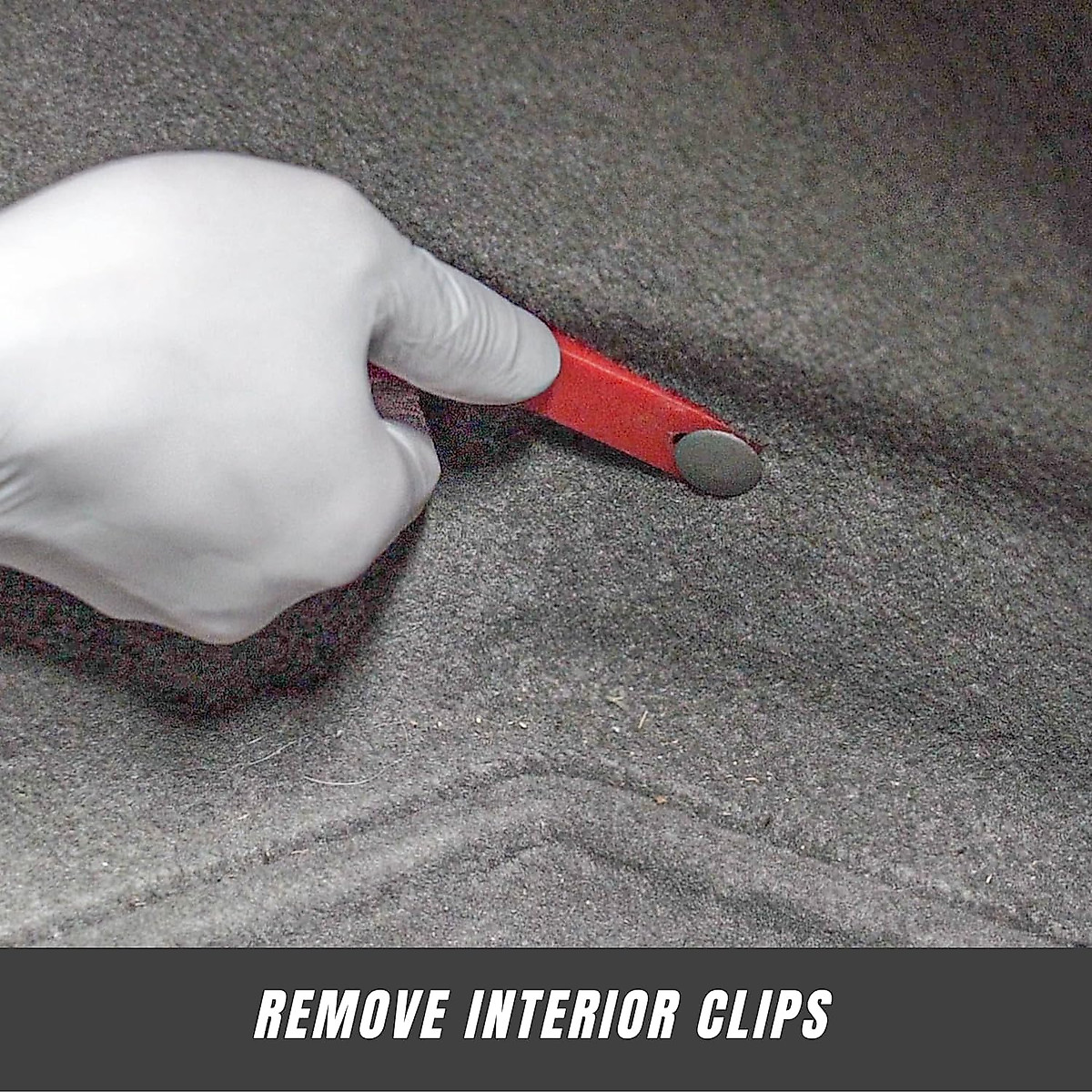 SunplusTrade 11 PCS Nylon Auto Trim Removal Tool Kit, No-Scratch Pry Tool Kit for Car Interior Door Clip Plastic Panel & Audio Dashboard Removal