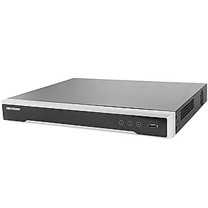 NVR, 16-CHANNEL, H264+/H264/H265, UP TO 12MP, INTEGRATED 16-PORT POE, HDMI, 2-SATA, NO HDD