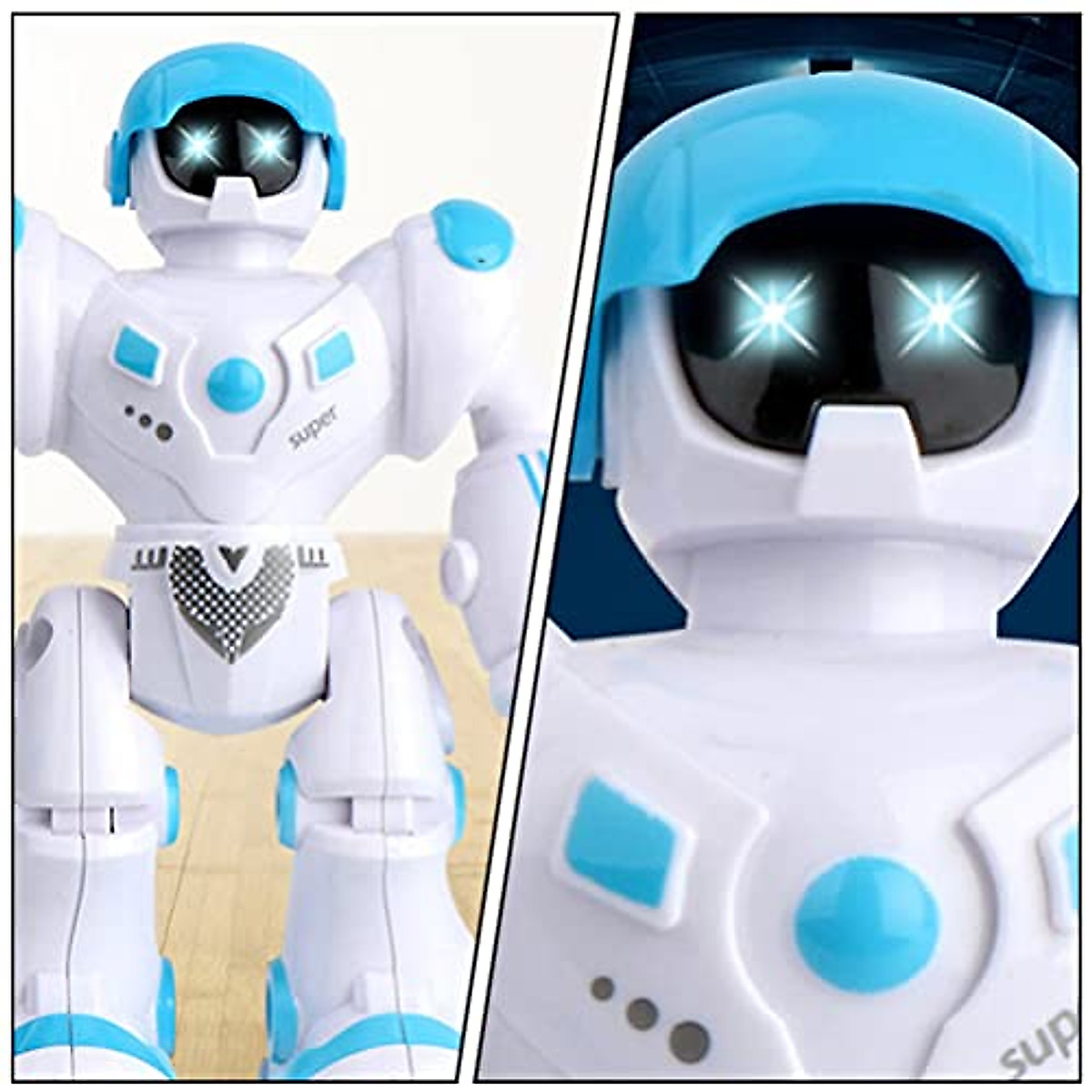 Toyvian Toddler Toys Baby Gifts Baby Gifts Baby Gifts 1 Set of Electric Robot Toy Rechargeable Musical Robots Robot Early Education Kids Toy with Light Function Baby Toy Baby Toy Baby Toy Baby Toys