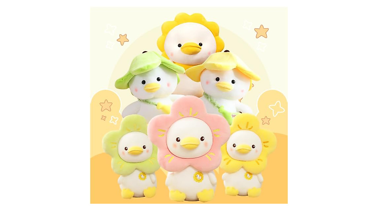 Seyomi Plush Duck Toy - Soft & Cute Stuffed Animal