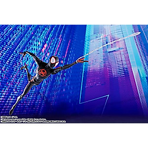 TAMASHII NATIONS - Spider-Man: Across The Spider-Verse - Spider-Man (Miles Morales) (Spider-Man: Across The Spider-Verse), Bandai Spirits S.H.Figuarts Action Figure