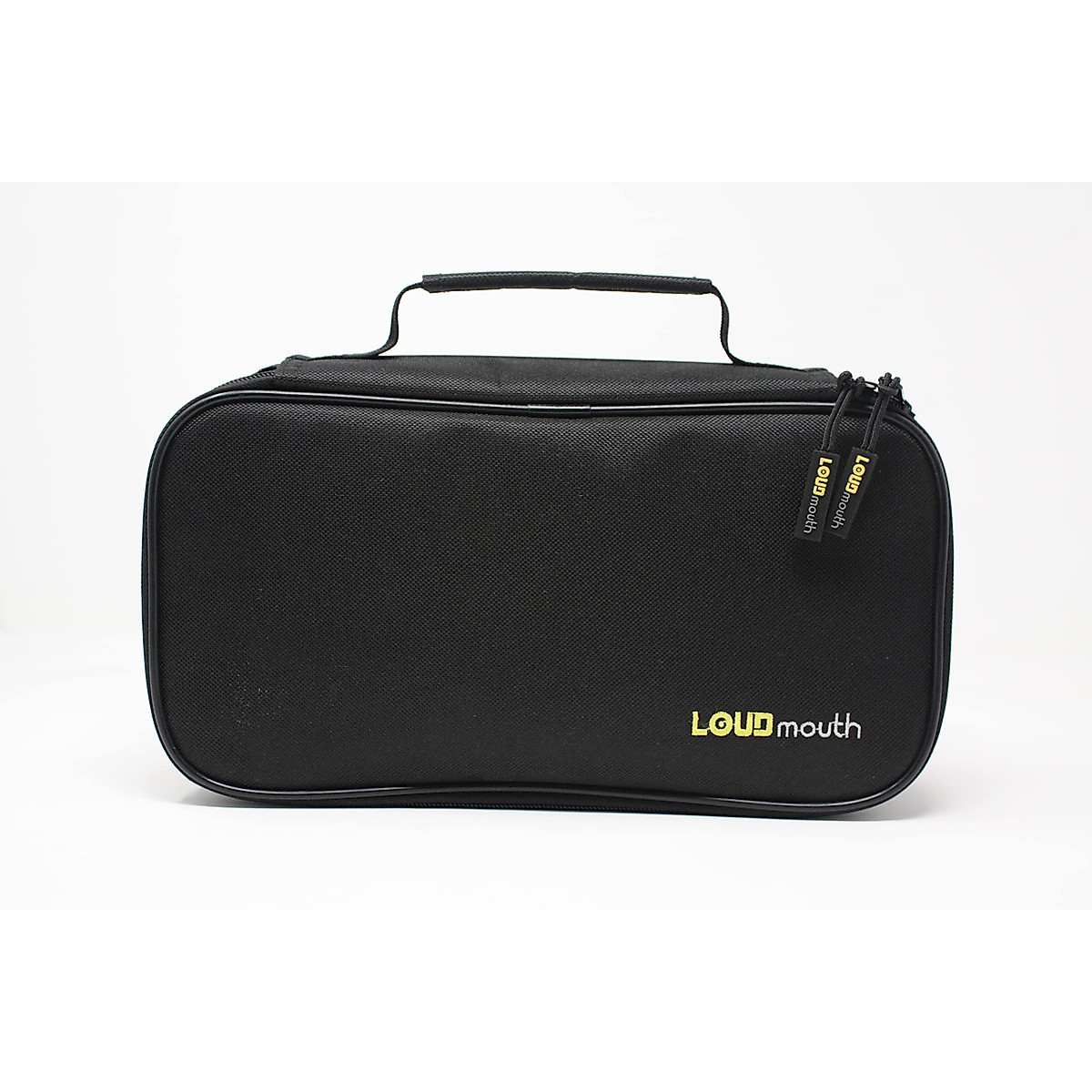 LOUDmouth Wide Mouth Microphone Case | Large Padded Mic Pouch Bag | 12" x 6.25" x 3.25"