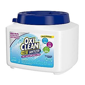 OxiClean Laundry & Home Sanitizer for Laundry, Kitchen, Bath, Carpet & Upholstery, 2.5 Lbs