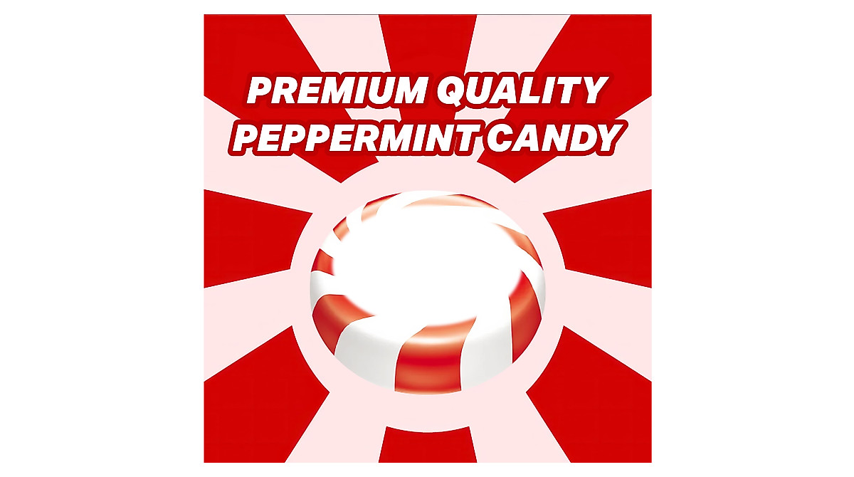 Starlight Peppermint Bulk Candy - 5 Pounds Approx 400 Pieces - Bulk ...