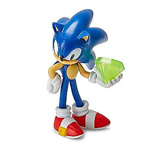 Sonic The Hedgehog Action Figure Toy – Sonic The Hedgehog Figure with Tails, Knuckles, Amy Rose, and Shadow Figure. 4 inch Action Figures - Sonic The Hedgehog Toys