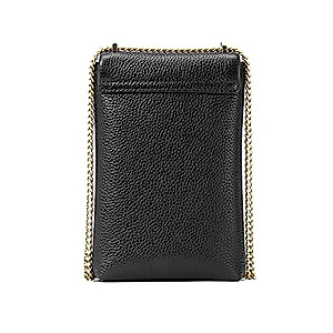 Kate Spade New York Roulette Pebbled Leather North/South Crossbody Black One Size