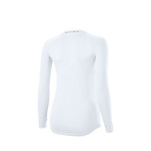 EvoShield Women's Standard Long Sleeve, Team White, Large