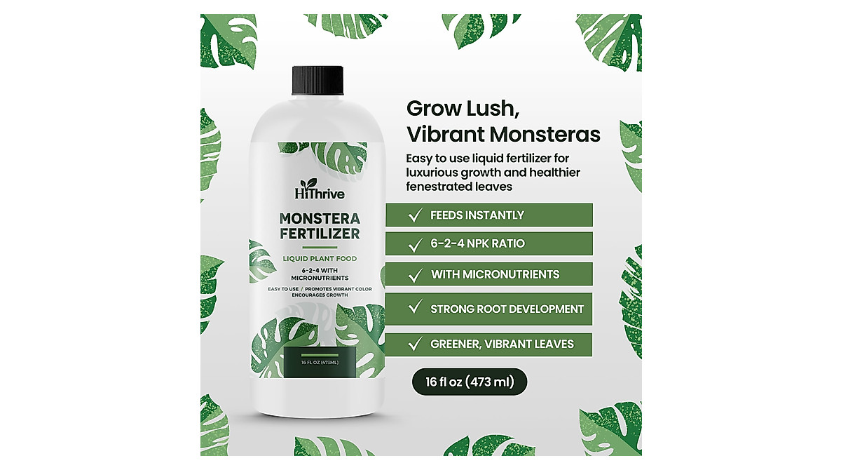 Boost Your Monstera with 16oz Plant Food - Fertilizer
