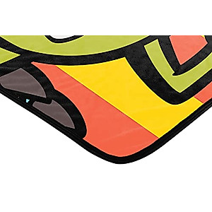 Northwest Monsters Inc Micro Raschel Throw Blanket, 46" x 60", Heading Out