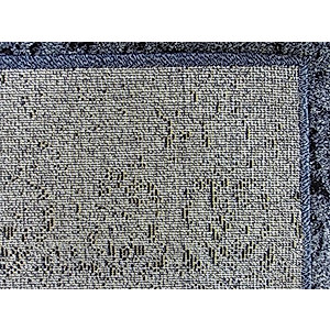 Unique Loom Del Mar Collection Area Rug-Transitional Inspired with Modern Contemporary Design, Rectangular 5' 1" x 8' 0", Blue/Navy Blue
