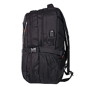 Rockland Smart Gear USB Laptop Backpack, Black, Large