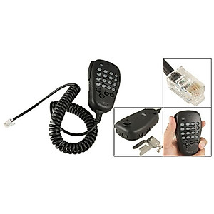 eoocvt 6-pin 22" Coil Cord Dtmf Mic Microphone for for Yaesu MH-48A6J FT-7800R FT-8800R FT-8900R FT-7900R FT-7100M1