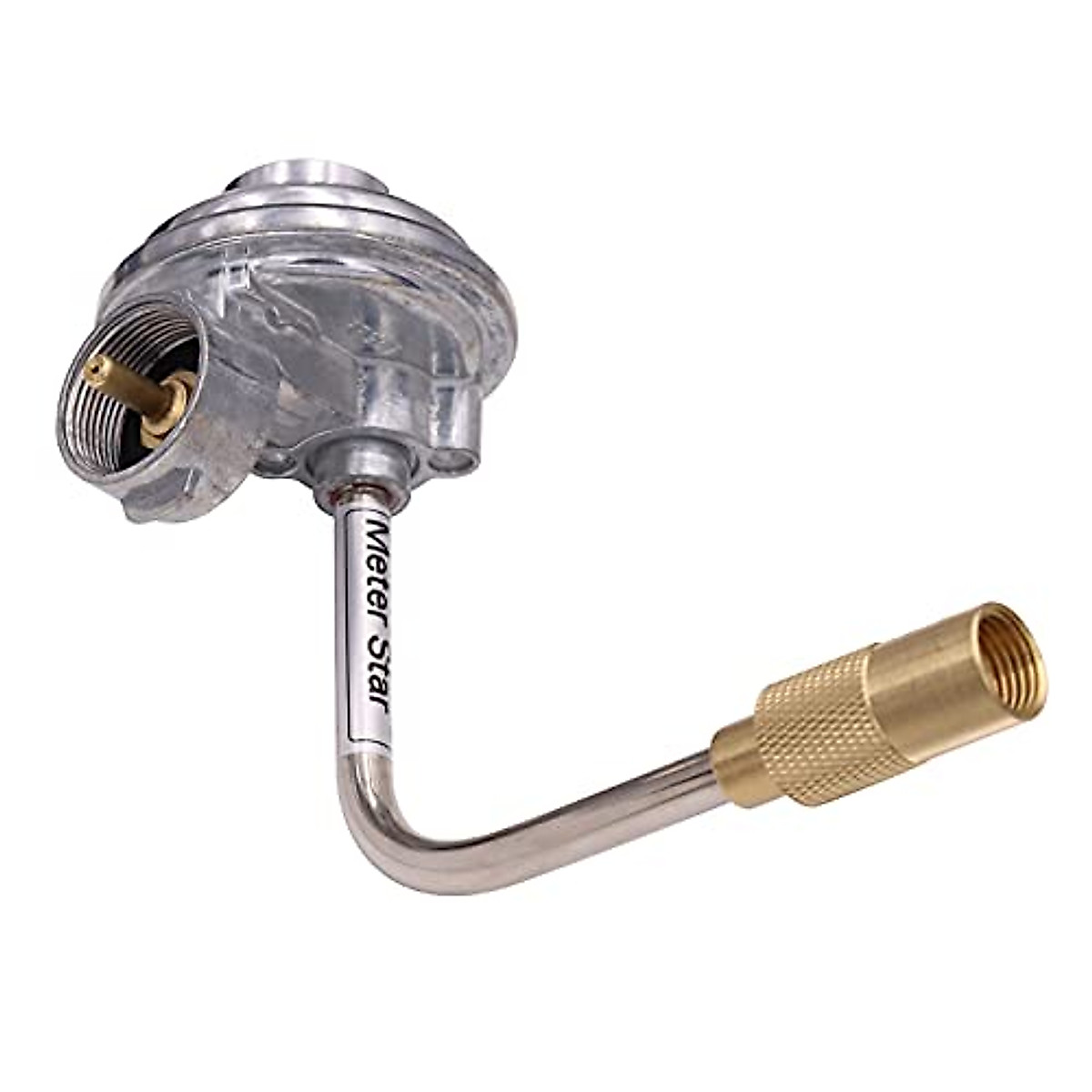 METER STAR Low Pressure 1lb Griddle Regulator Replacement Parts,Griddle Regulator, Gas Griddle Regulator Replacement for Blackstone 17" and 22" Tabletop Griddle