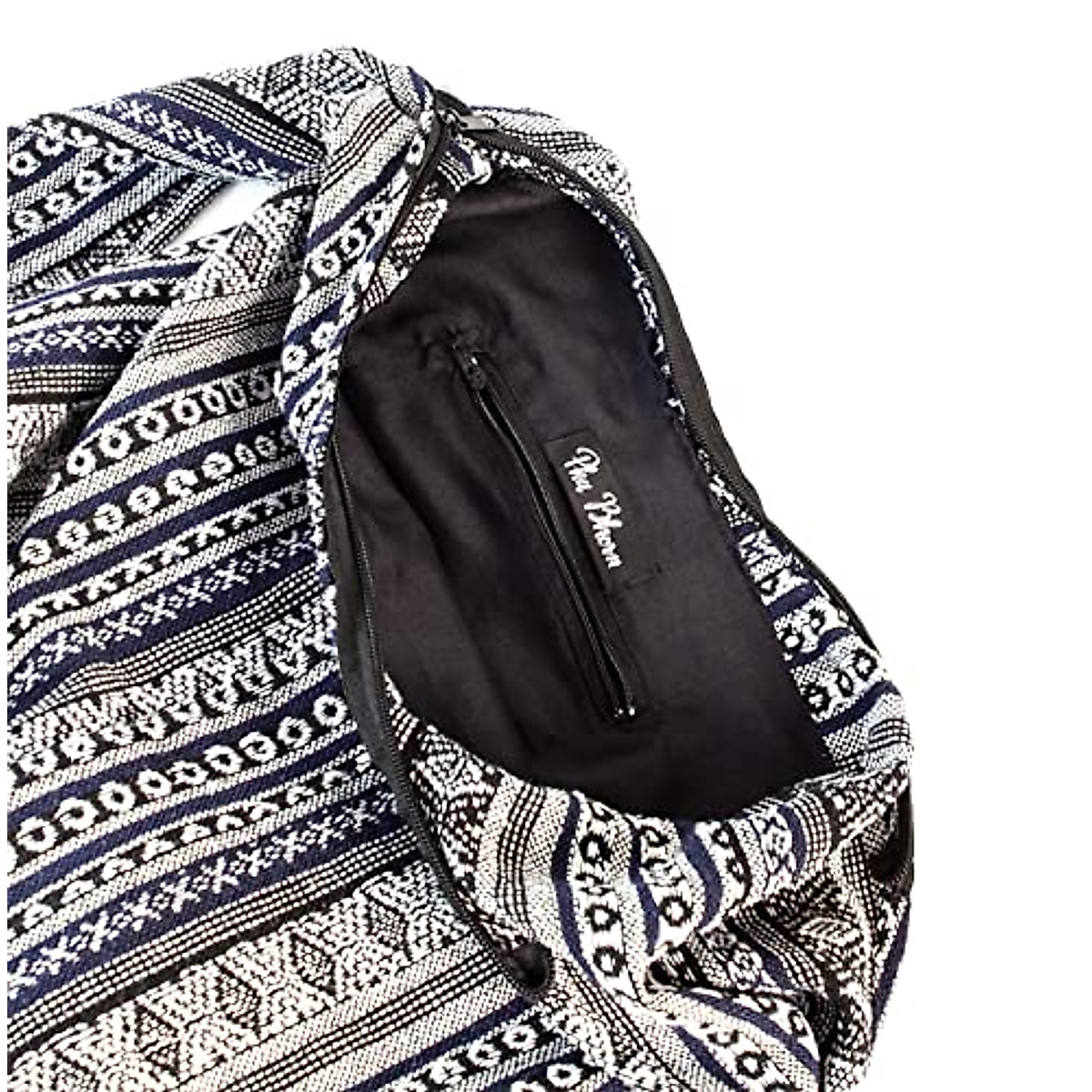 Delrosaria Bohemian Hippie Crossbody Bag Hobo Sling Bag Cotton Messenger Shoulder Bags