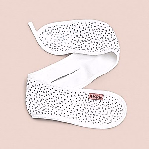 Kitsch Spa Headband - Microfiber Makeup Headband for Washing Face | Multi Functional Skincare Headbands | Facial Headband & Hair Band | Face Wash Headbands for Women Makeup (Micro Dot)