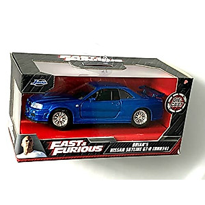 Jada Fast & Furious Brian's Nissans Skyline GT-R (BNR34) - Blue 1:32 Scale