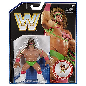 WWE Retro Collection Ultimate Warrior Action Figure 4.5 Inches