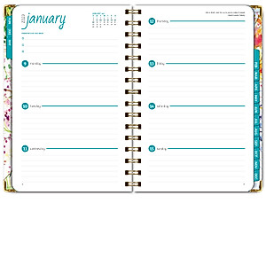 HARDCOVER 2023 Planner: (November 2022 Through December 2023) 8.5"x11" Daily Weekly Monthly Planner Yearly Agenda. Bookmark, Pocket Folder and Sticky Note Set (Tree Seasons)