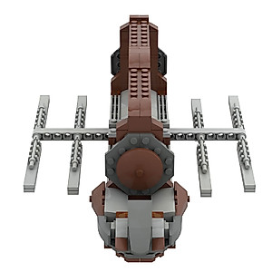 Millionspring Space Wars Platoon Attack Craft Building Kit, Federation Troop Carrier Model Toys, Toys Gifts for Boys Kids Ages 6-12 Year Old (247Pcs)