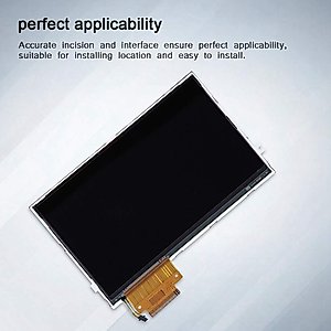 Mugast Fix Repair Replacement LCD Display Screen for PSP 2000 2001 2003 2004, Game Console Backlight Monitor Screen Replacement with Professional Chip Sets for Excellent Performance